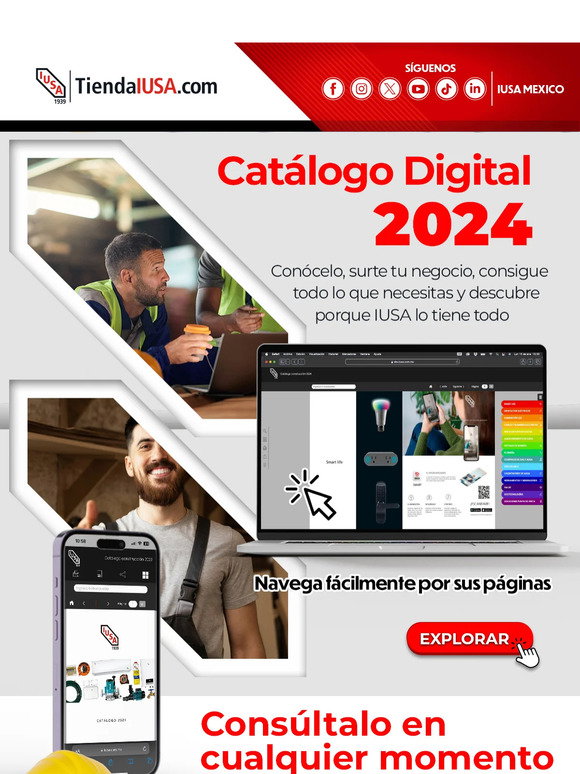 IUSA: Conoce el nuevo Catálogo 2024 📚 | Milled