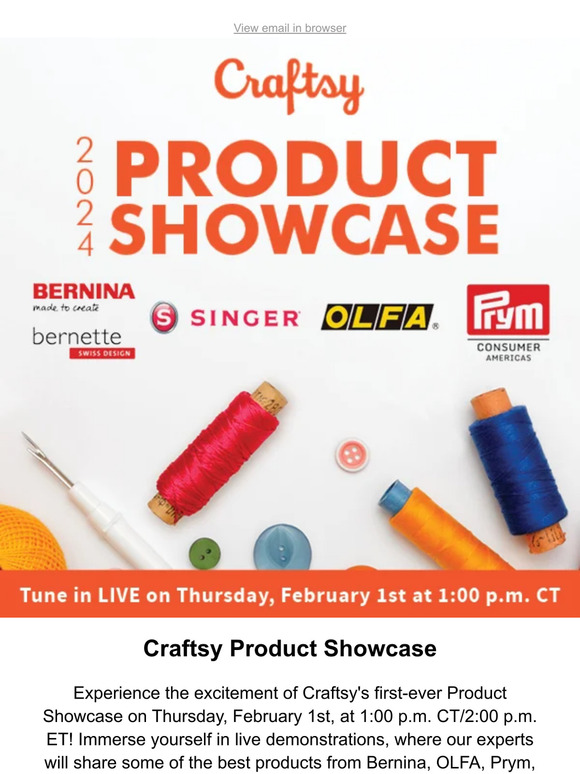 craftsy: Upcoming Craftsy Product Showcase | Milled