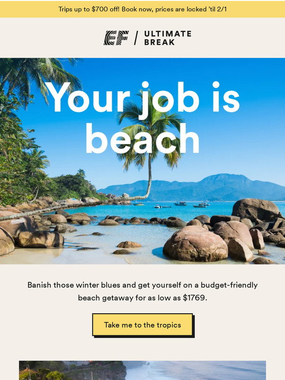 EF Ultimate Break: Beach vacays on a budget ☀️ | Milled