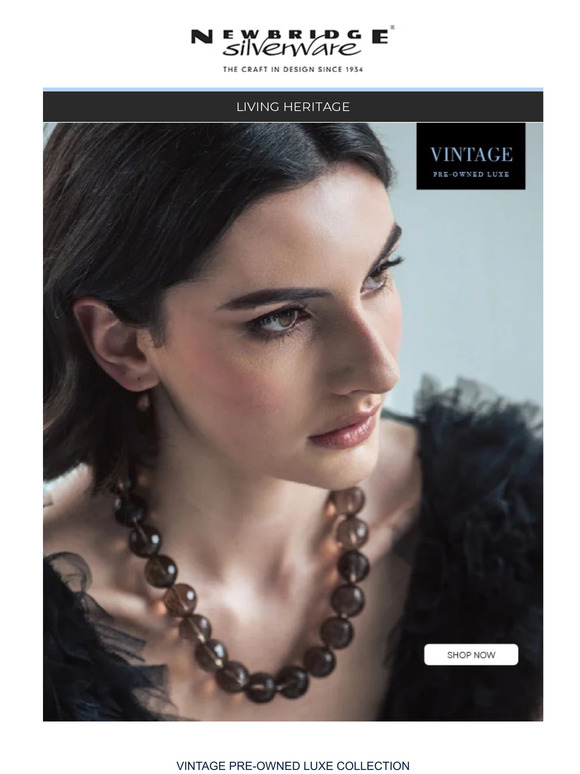 Newbridge Silverware: 💎 Luxury & Birthstones 💎 Shop Now. | Milled