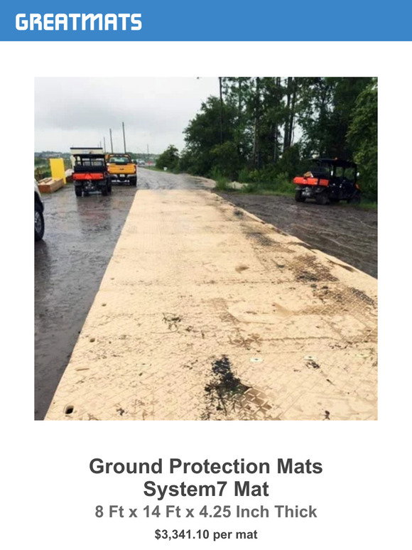 Great Mats: Check Out Rugged Heavy-Duty Ground Mat Solutions for Every ...