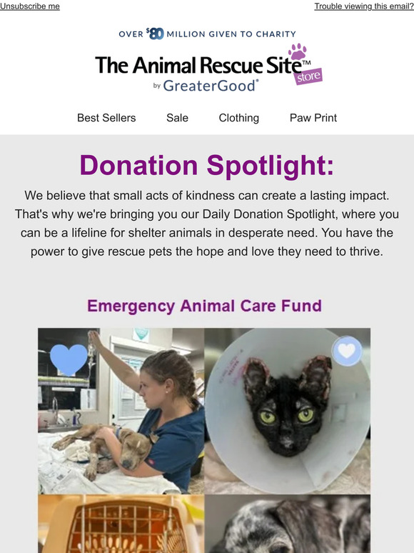 The Animal Rescue Site: Transform Pets' Lives: Donate to Today's ...