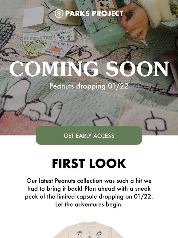 Parks Project: Peanuts is back on Monday! | Milled