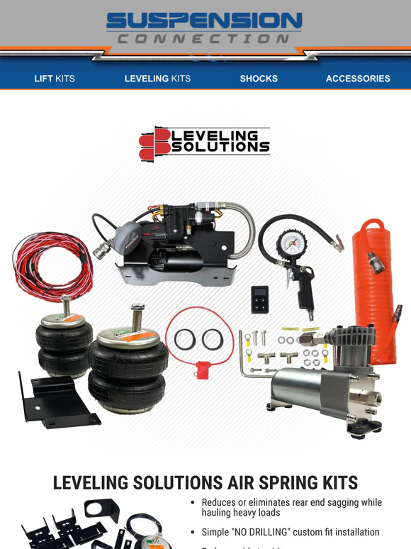Suspension Connection: Air Spring kits and Bluetooth deployment from ...
