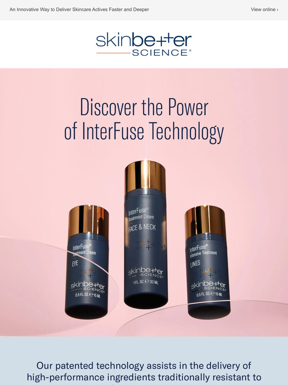 SkinBetter Science: Discover the Power of InterFuse Technology | Milled