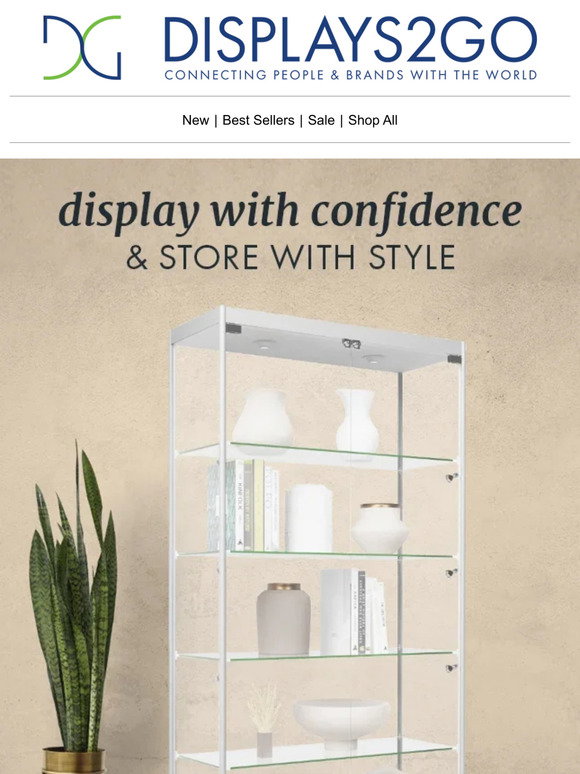 Displays2go: Display With Confidence & Store With Style | Milled
