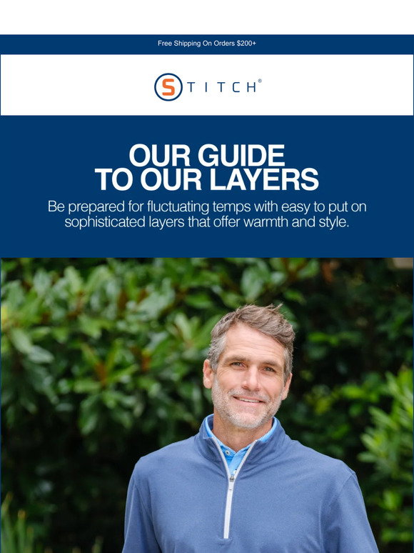 Stitch Golf: Our Guide To Layers | New Arrivals | Milled