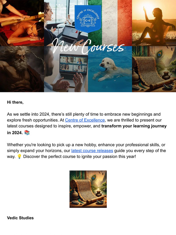 Centre of Excellence: 📈 Kickstart your year with exciting new courses ...