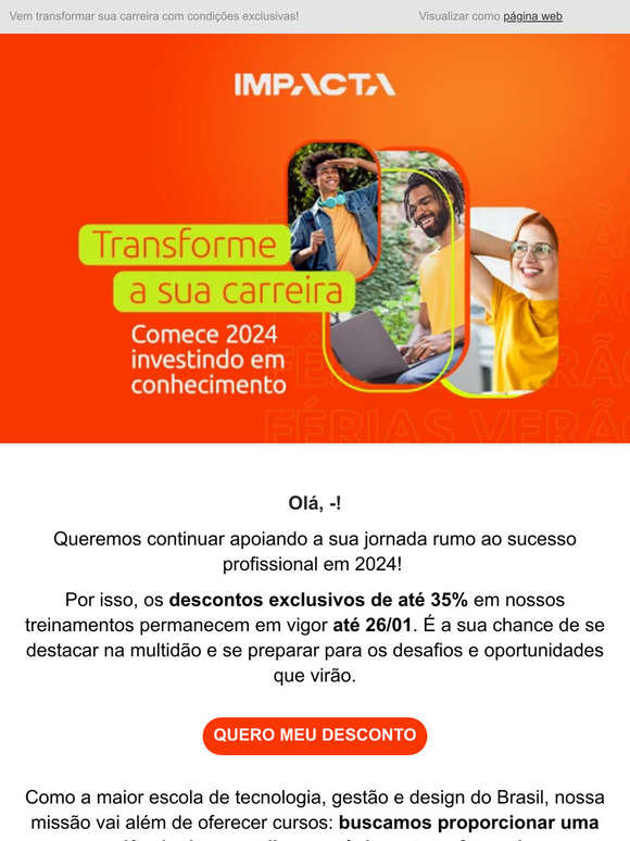 impacta: Diferenciais Impacta: os principais motivos para ser nosso aluno | Milled