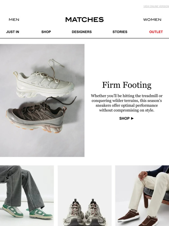 Matches Fashion: Sneakers that will go the distance | Milled