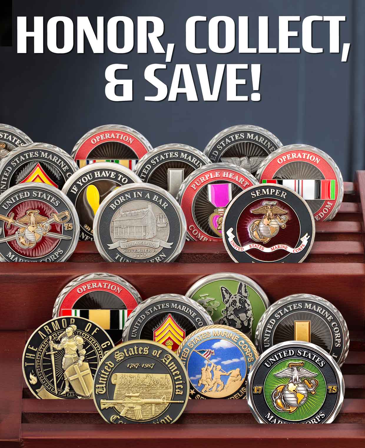 Sgt. Grit Marine Specialties: New Marine Corps Challenge Coins Just ...