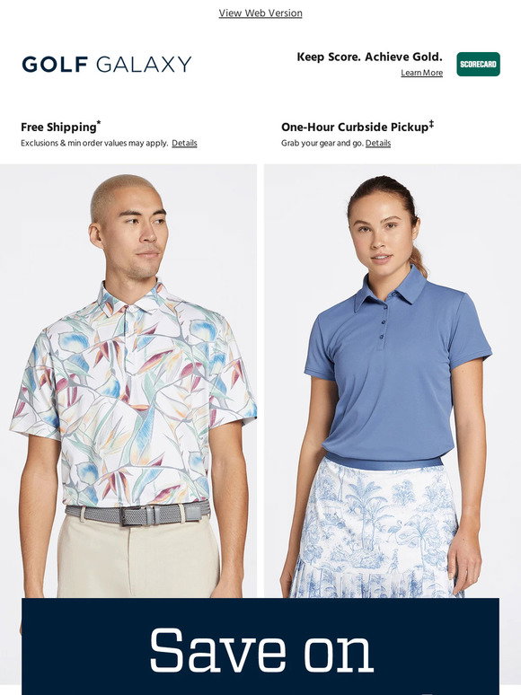 Golf Galaxy: BOGO 50% off Walter Hagen apparel 💰 | Milled