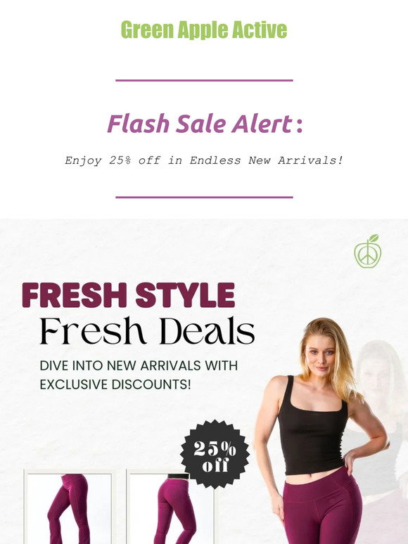 Green Apple Active: 👉🏼Your Secret Code Inside: 25% Off + Exclusive ...