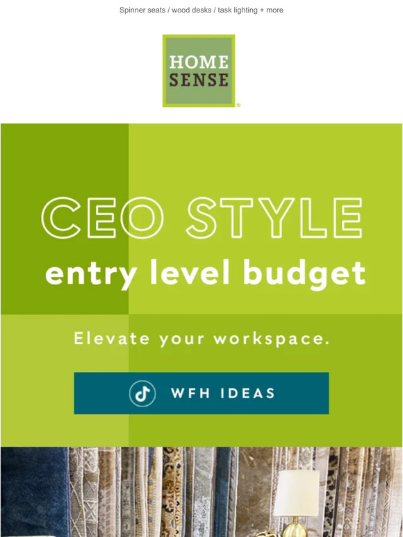 Homesense: Inspiring OFFICE style + savings | Milled