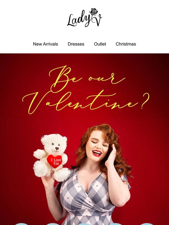 Lady V London: NEW DRESSES ALERT! Valentines on site now! 💘 | Milled