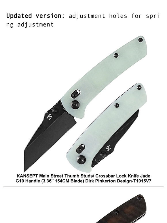 Kansept Knives: The wait is over! Explore the all-new Main Street with ...