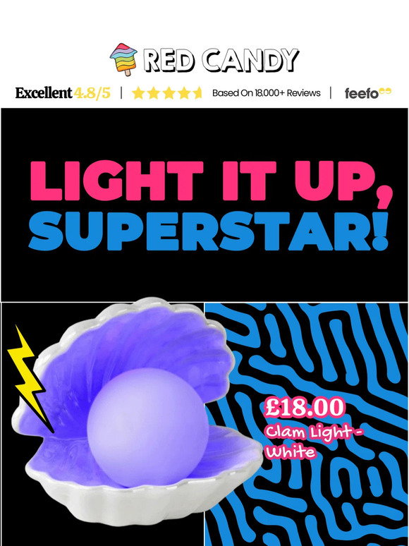 Red Candy: Light Up Your Life, You Brilliant Star! 🌟 F***ing Fun-tastic ...