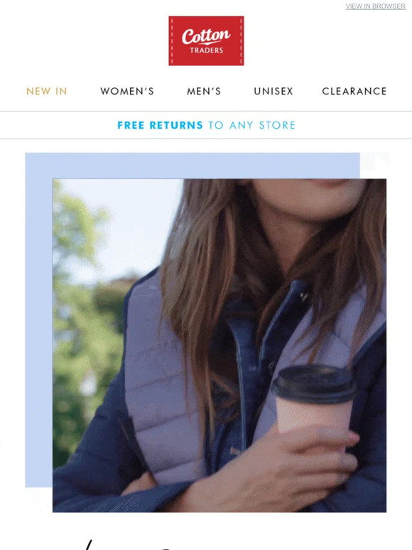 Cotton Traders: There's layers to our NEW collection | Milled