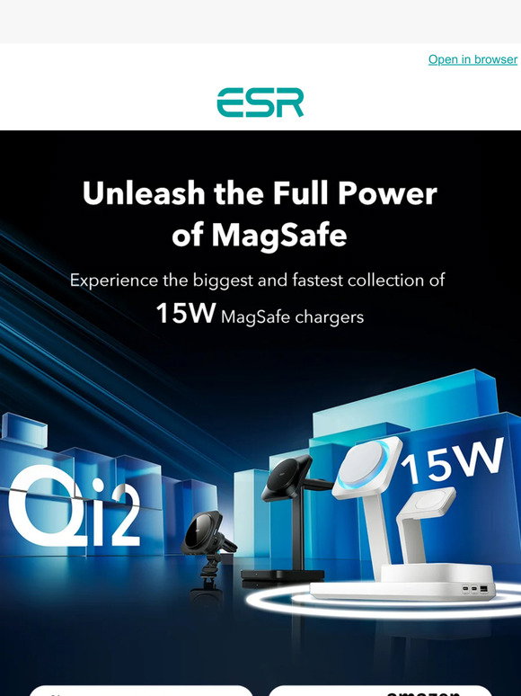ESR Gear: Introducing our newest next-gen Qi2 chargers! | ESR | Milled