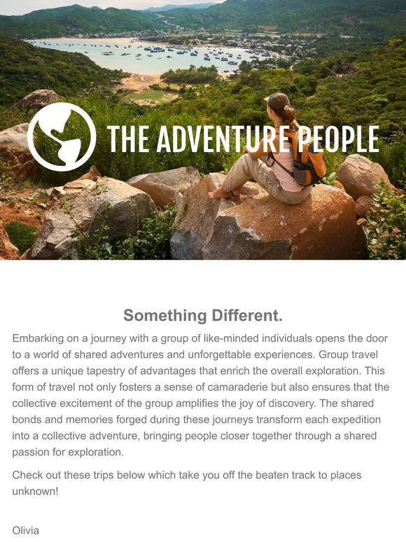 The Adventure People: Time For Something Different. | Milled