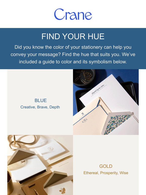 Crane & Co: Our Most Popular Cotton Hues | Milled