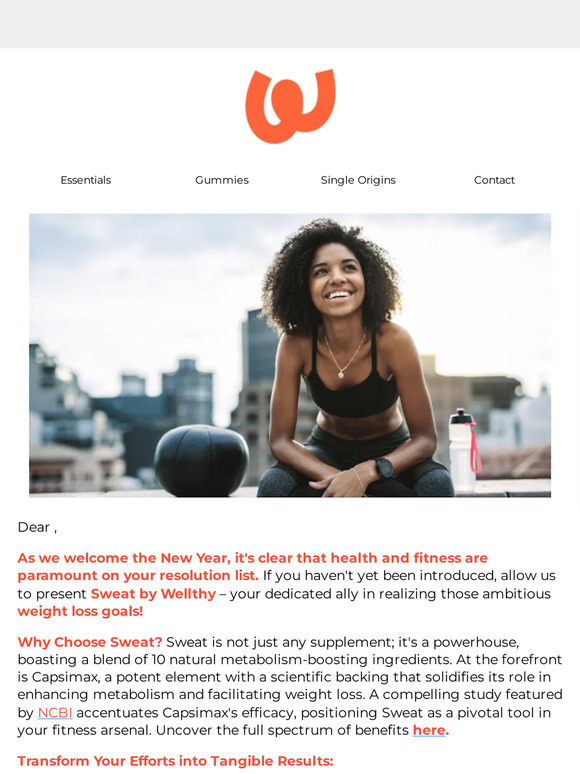 Wellthy: Transform Your 2024 with Sweat | Milled