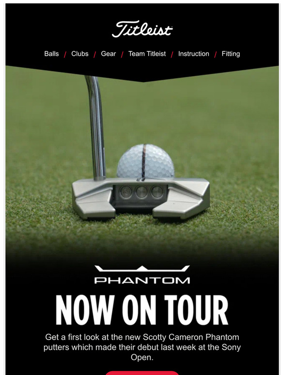 Titleist: First Look at the New Scotty Cameron Phantom Putters at the ...