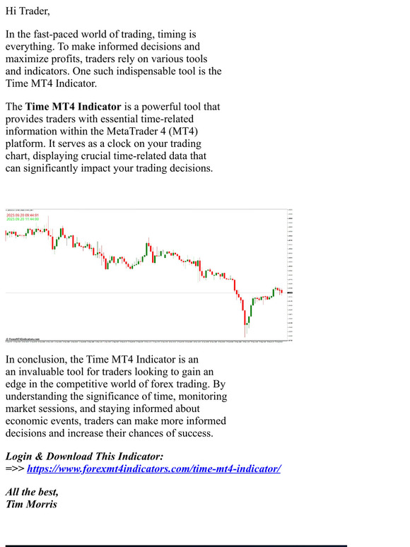 Forex MT4 Indicators: [Download] Time MT4 Indicator | Milled