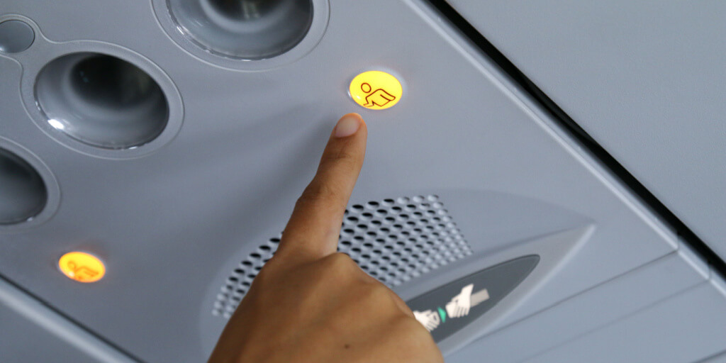 CheapAir.com: Flight Attendant Call Button: When Should You Use It ...