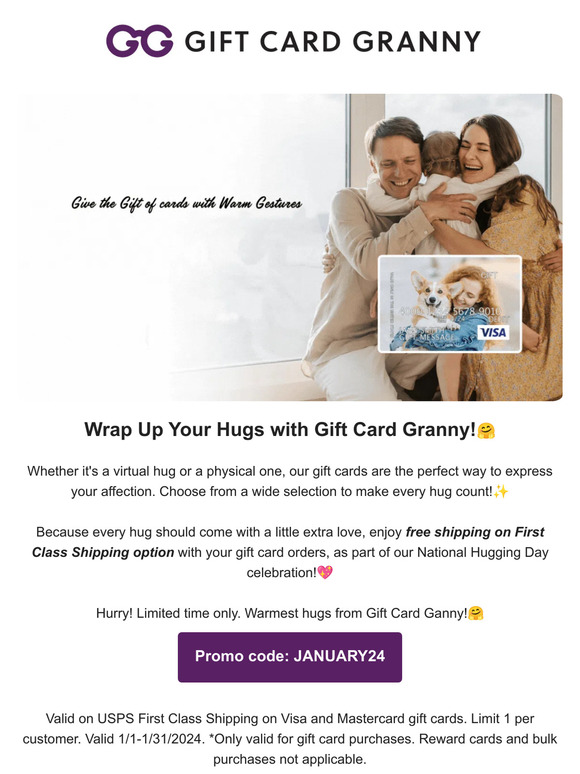 Gift Card Granny: Wrap Up Your Hugs with Gift Card Granny!💳🥳 | Milled