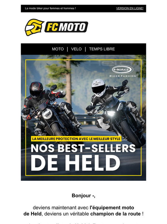 FC-Moto: 🏍️ Vous avez envie d'un nouveau look biker ? | Milled