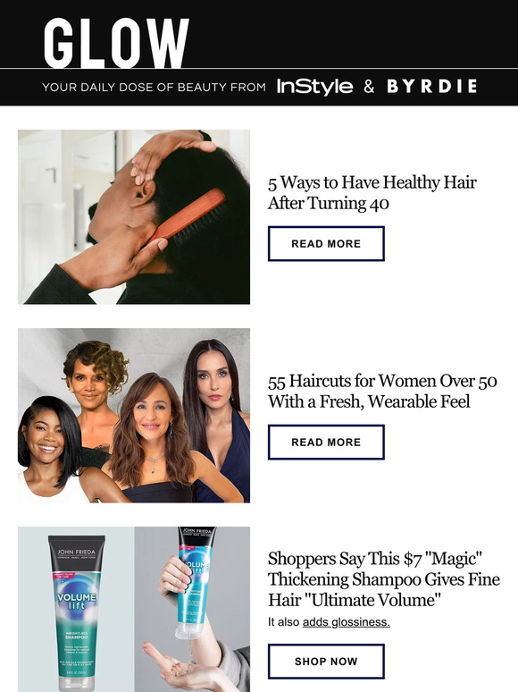 InStyle: 5 tips to get healthy hair after turning 40 | Milled