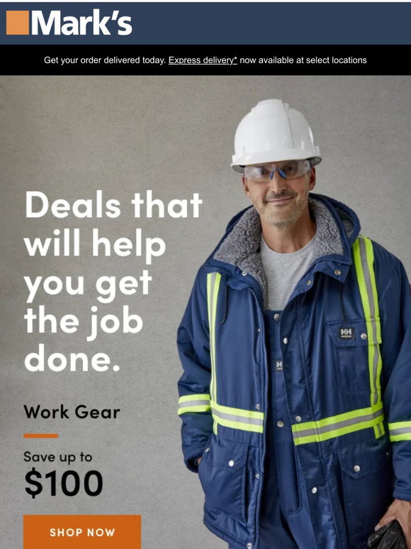 Mark's: Heavy-duty savings on work wear | Milled