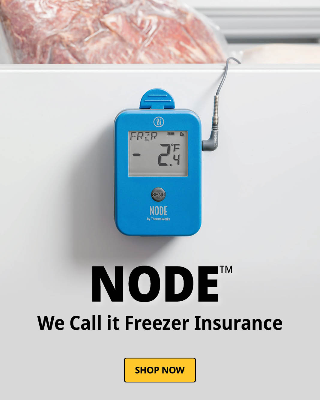 ThermoWorks: NODE: Insurance for Your Fridge + Freezer | Milled