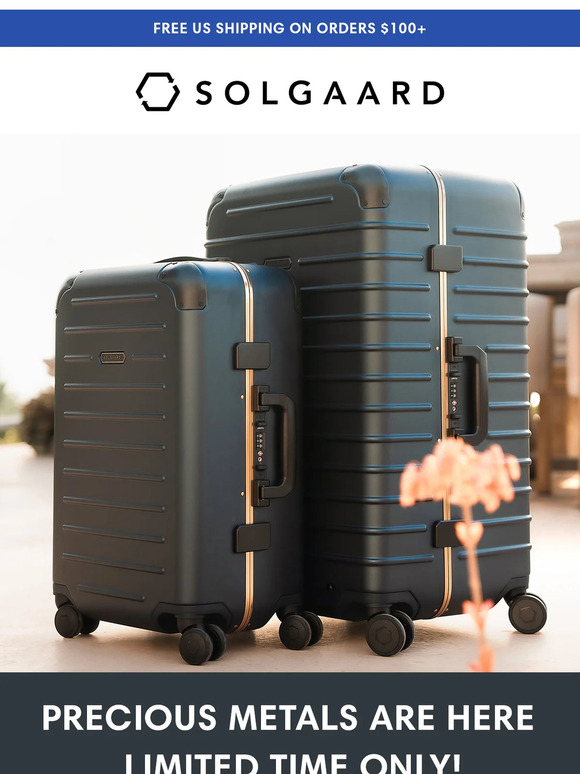 Solgaard: Brushed Gold, Smoked Platinum, Rose Gold, Oh My! | Milled