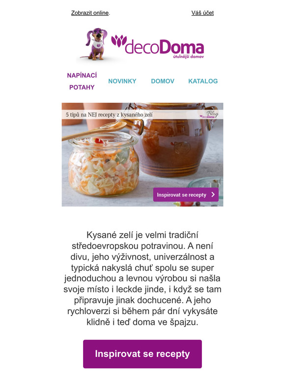 DeDoma: 5 tipů na NEJ recepty z kysaného zelí | Milled