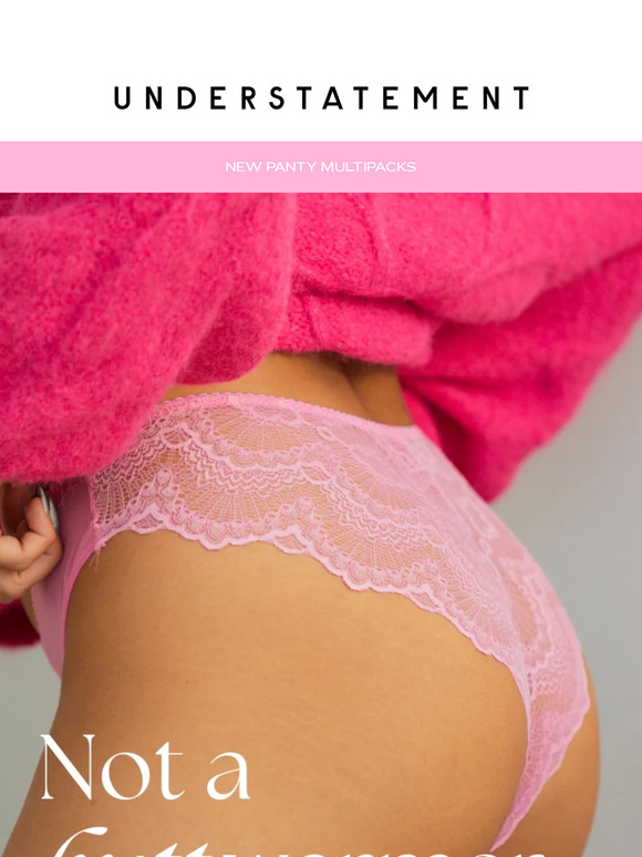 Understatement: New drop: Panty packs - 3 for 2 | Milled