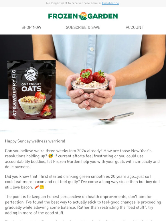 Frozen Garden: How Are Those 2024 Goals Going? 😅 | Milled