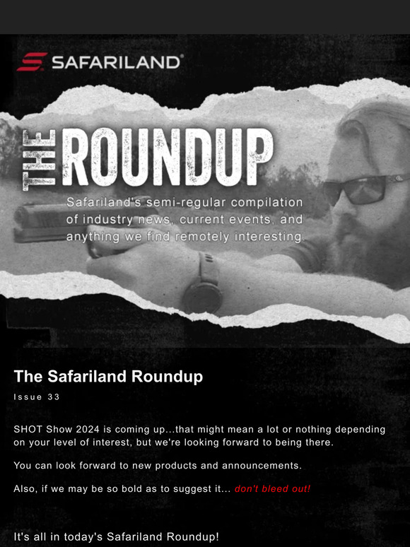 Safariland: ROUNDUP Issue 33 | Milled