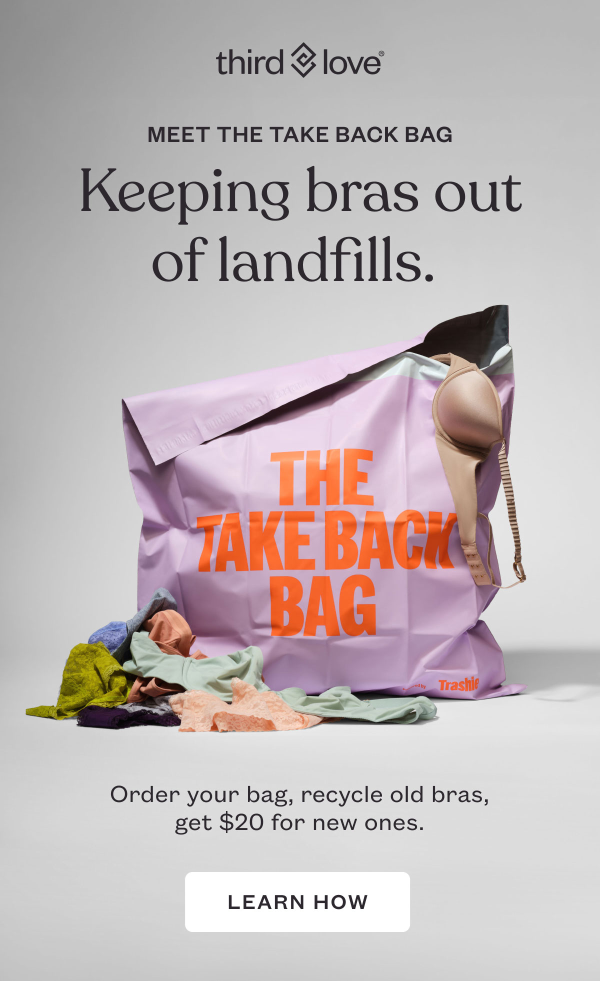 ThirdLove: The best way to get rid of old bras | Milled