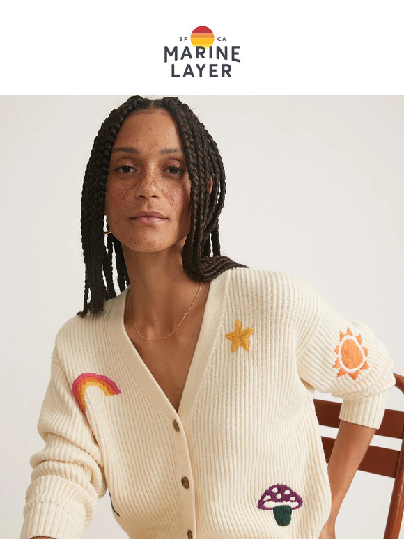 Marine Layer: Sweaters that make everything look better. | Milled