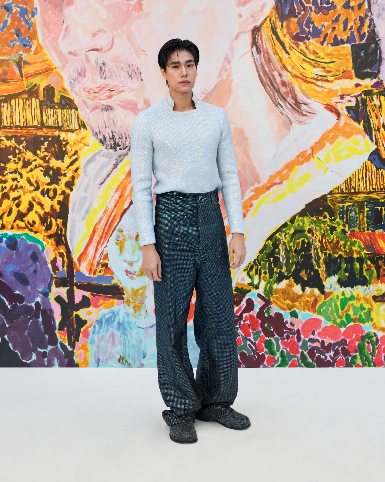 Loewe: Chen Haosen, Dew Jitsu and Phuwin Tangsakyun appeared in the ...