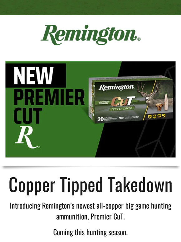 Remington: New Premier CuT | Milled