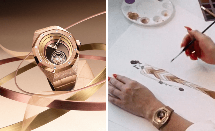 Audemars Piguet: AP x Tamara Ralph: A Boldly Feminine Royal Oak Concept ...