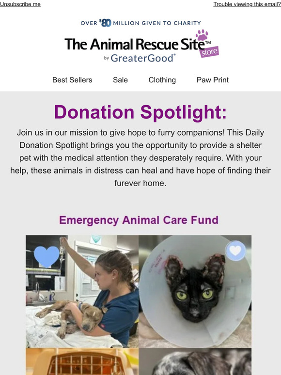 The Animal Rescue Site: Save Rescue Pets: Donate to Today's Featured ...