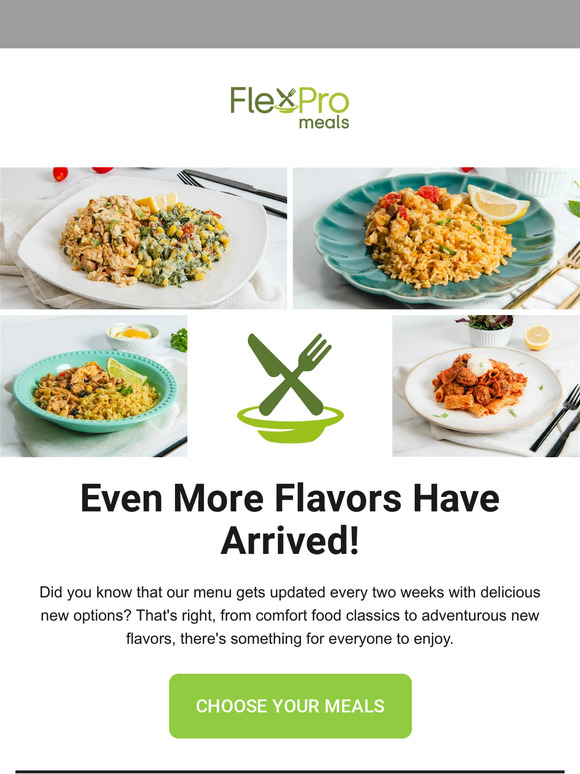FlexPro Meals: More Variety Than Ever! | Milled