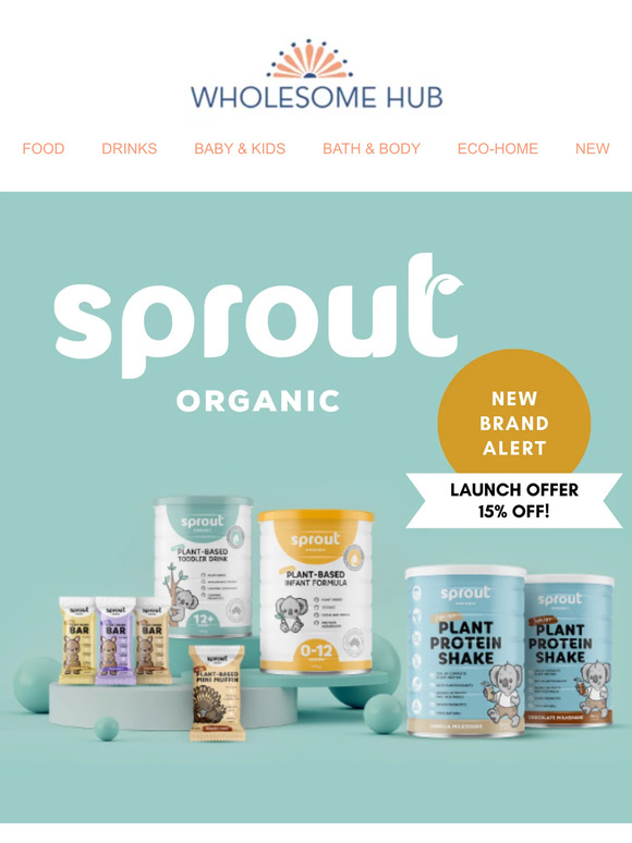 Wholesome Hub: NEW! World First Organic, Plant-Based Infant Formula ...