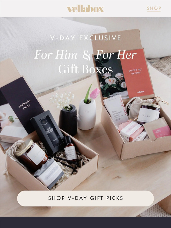 Vellabox: 💘 Introducing Our Special V-Day Gift Boxes 💘 | Milled