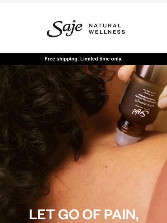 Saje Natural Wellness: Natural pain & recovery support | Milled