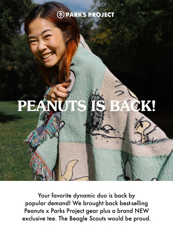 Parks Project: Peanuts, Snoopy, and the gang are back! | Milled